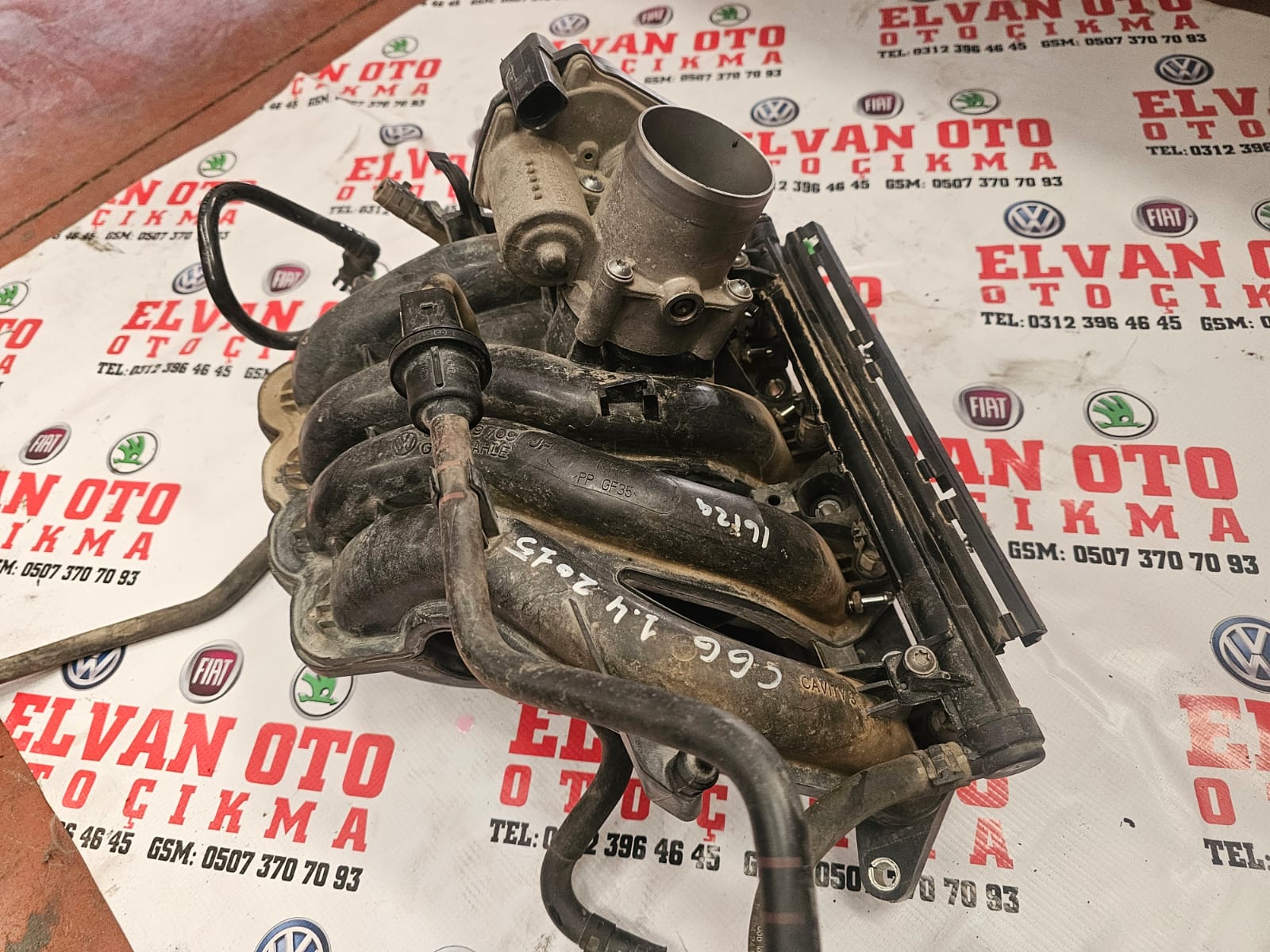 036129709 volkswagen polo seat ibiza emme manifold 1.4 benzinli cgg ...